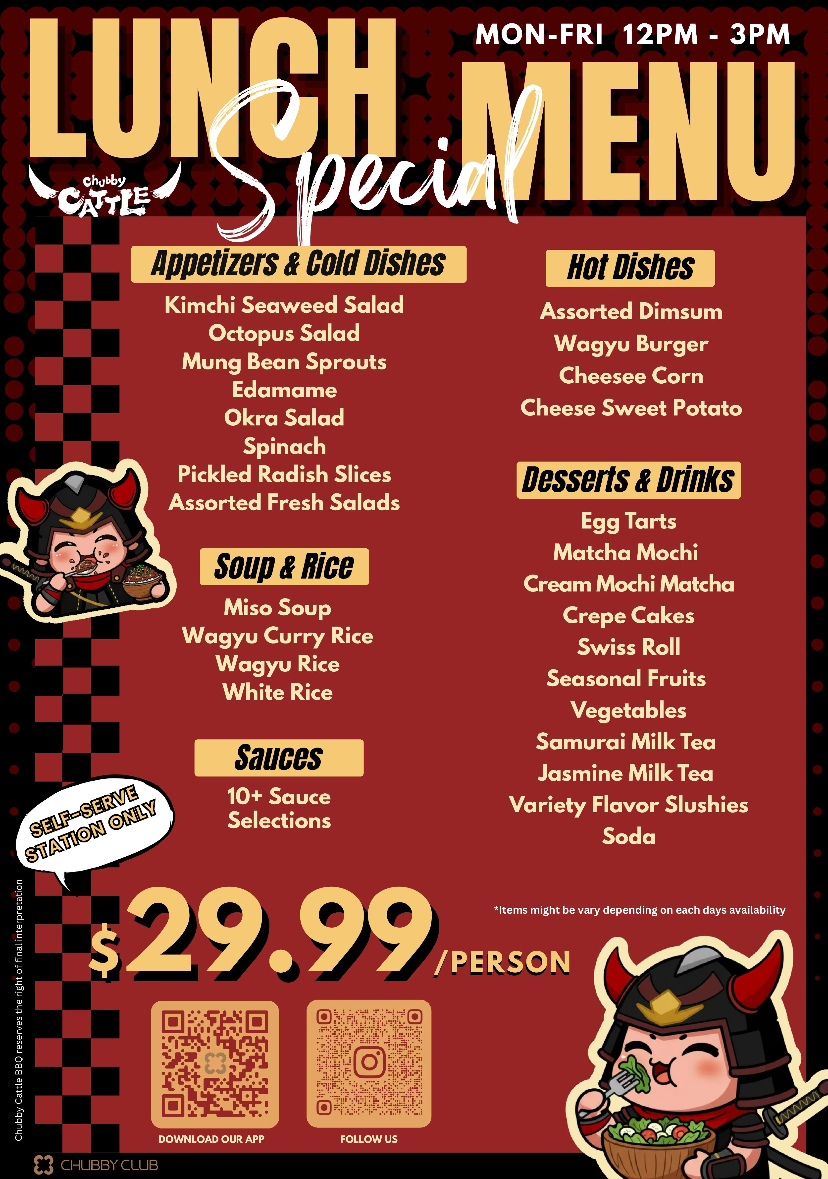 Chubby Cattle Topanga - Chubby Cattle